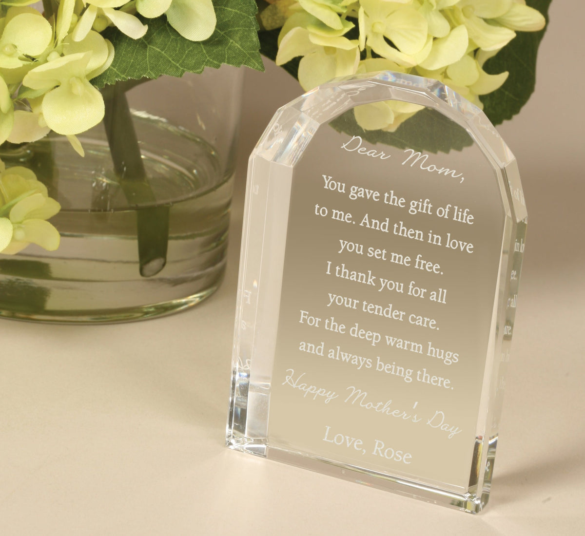 Personalized Crystal Plaque – Quick Custom Gifts